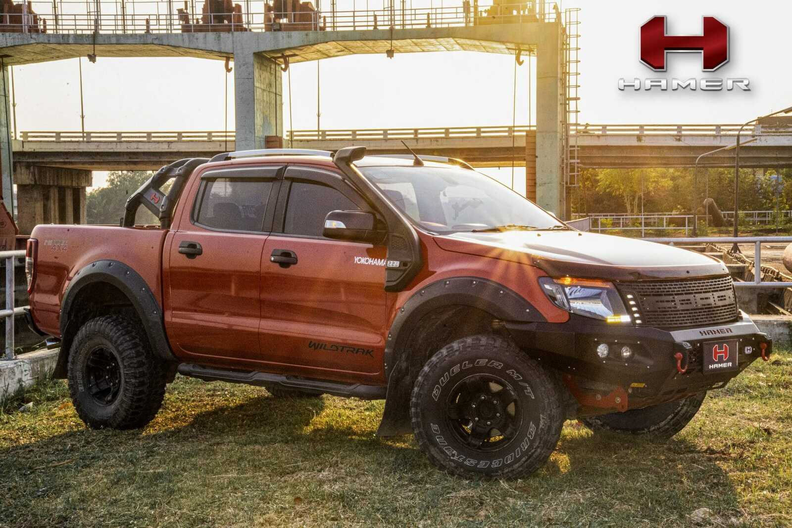 Hamer King Series Bull Bar - Ford Ranger 2012-2015