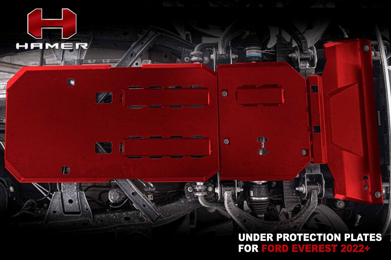 Hamer Underbody Protection Plates - Ford Everest & Ranger 2022-Present