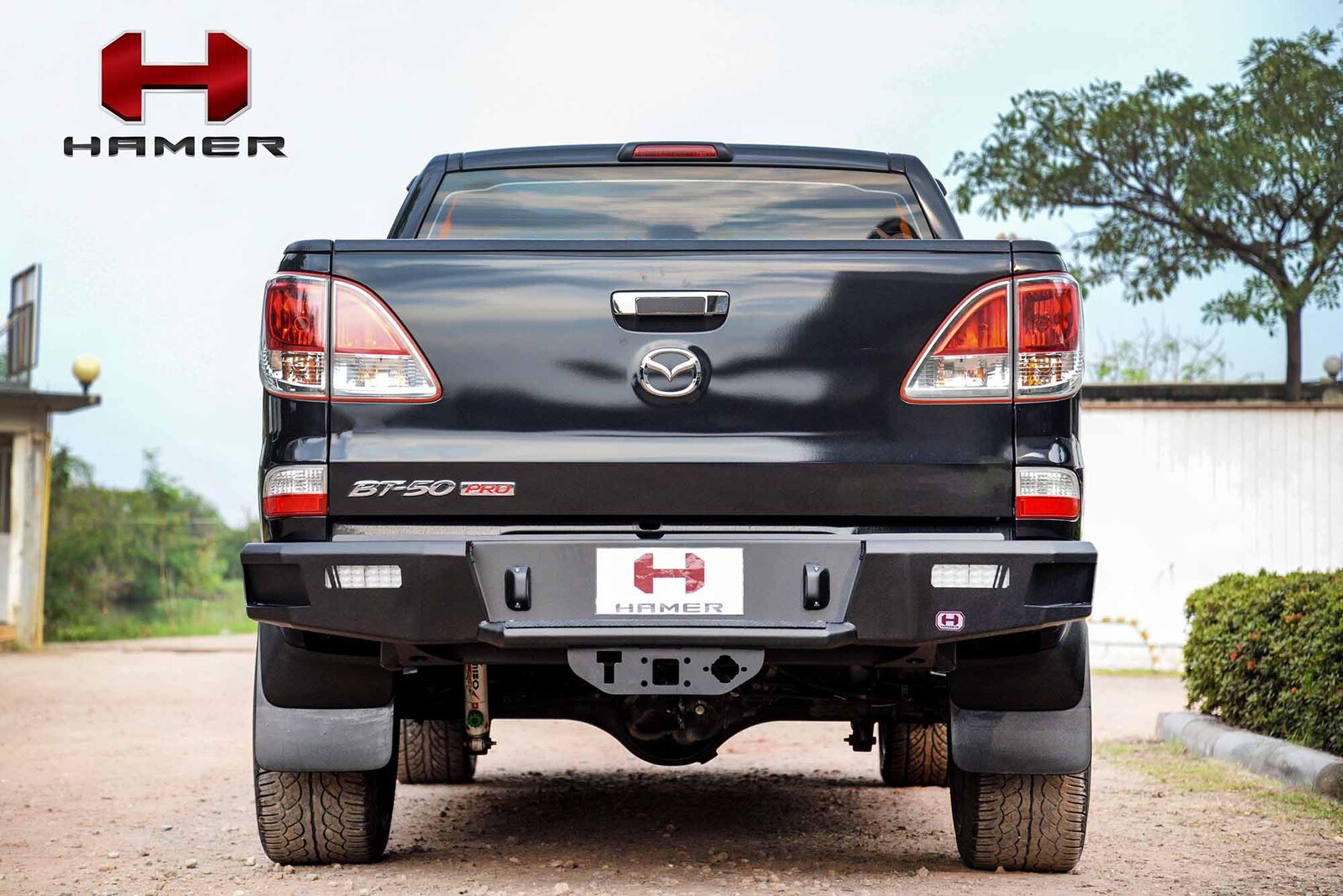 Hamer M-Series Rear Bar - Ford Ranger & Mazda BT-50 2012-2022
